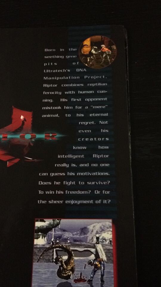 killer instinct riptor gender